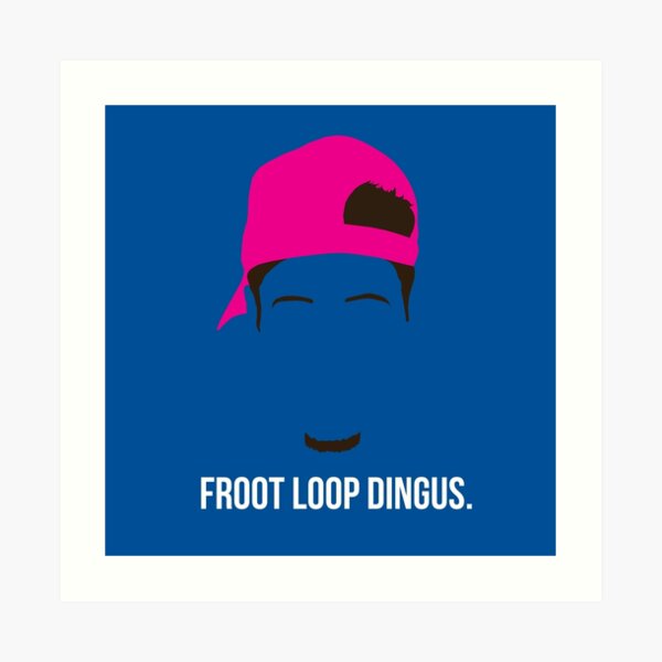 "Froot Loop Dingus" Art Print by kingsrock | Redbubble