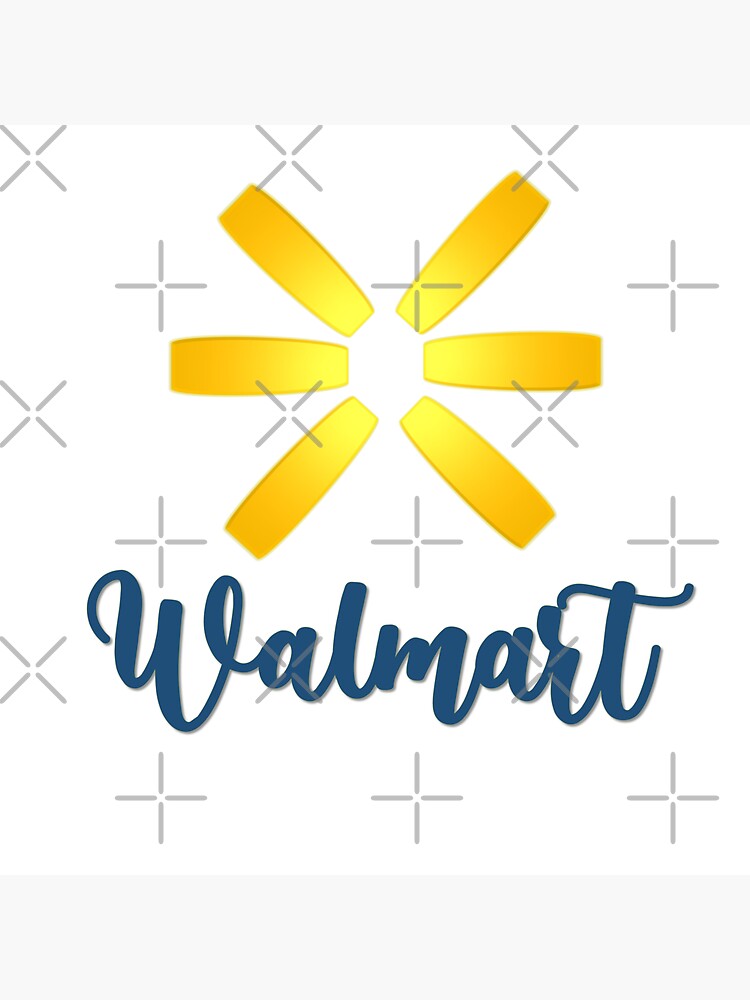 "Walmart" Sticker by Kawtardesign | Redbubble