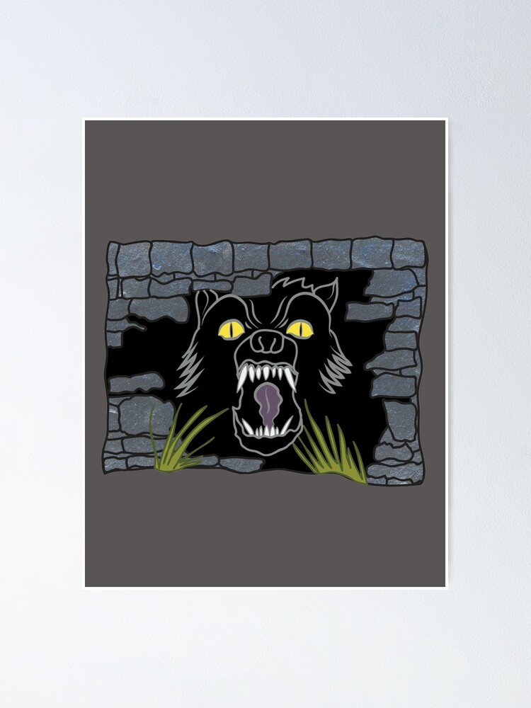 "Gmork" Poster for Sale by PrettyDame | Redbubble