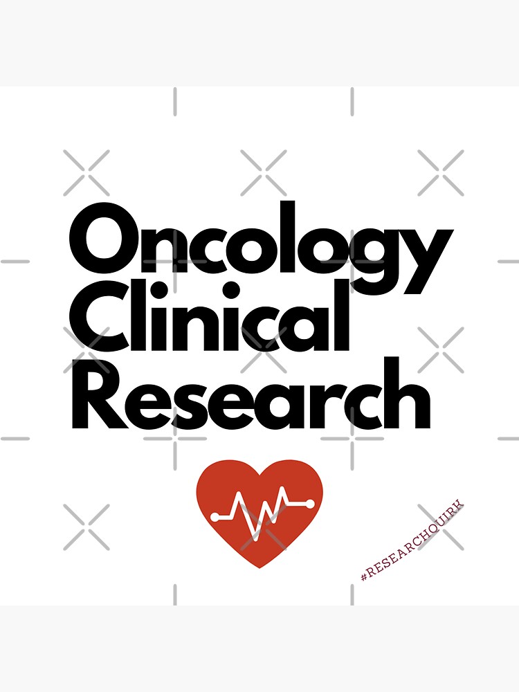 "Oncology Clinical Research" Sticker for Sale by ResearchQuirk | Redbubble