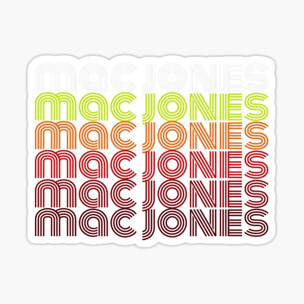 "Mac Jones Vintage" Sticker for Sale by nudgeforgood | Redbubble