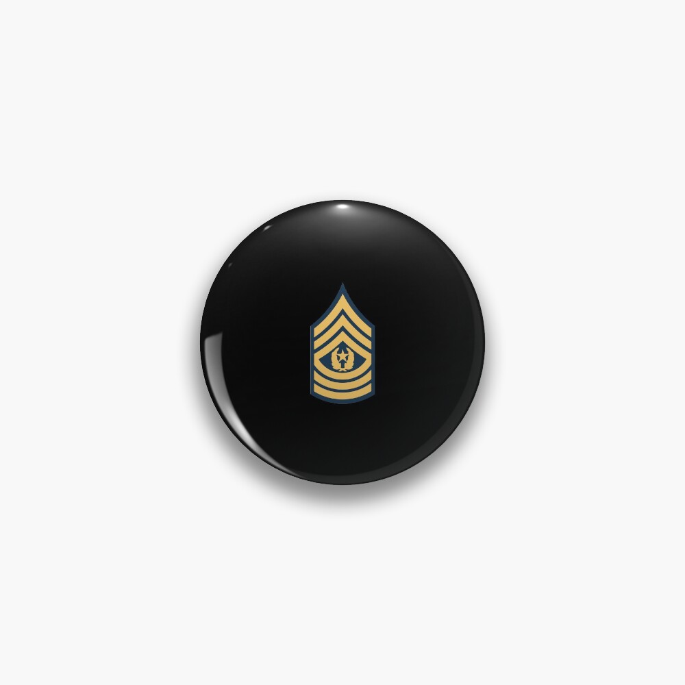 "Us Army Rank Command Sergeant Major E-9 Csm Centered" Pin by ...