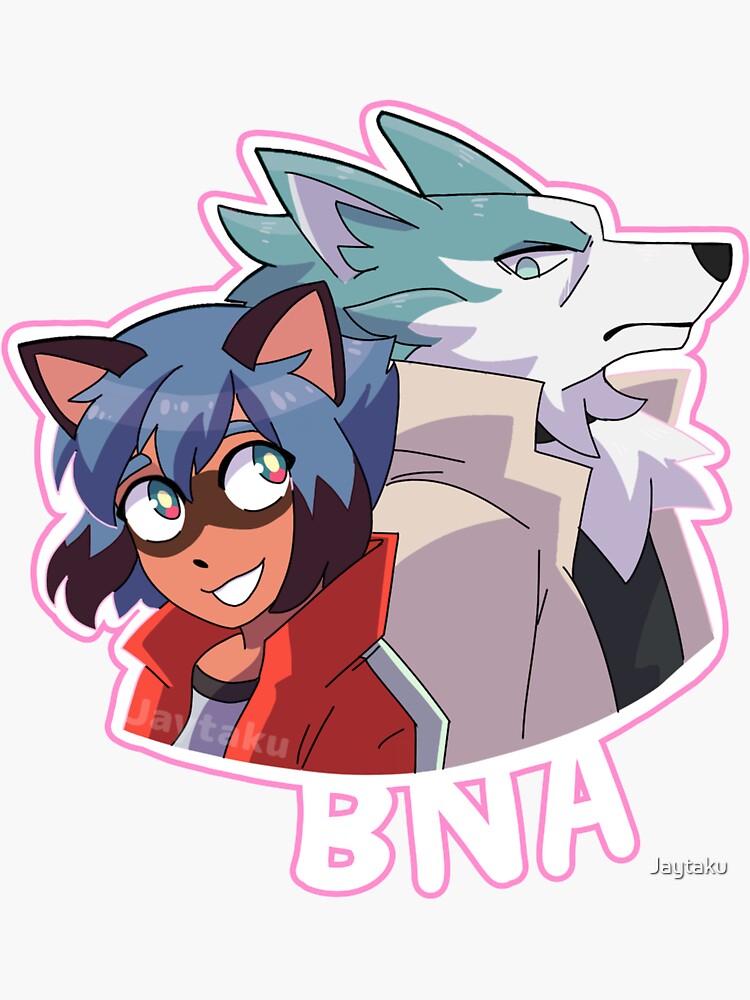 "BNA" Sticker for Sale by Jaytaku | Redbubble