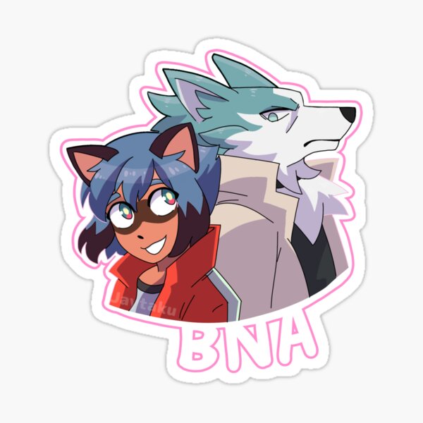"BNA" Sticker for Sale by Jaytaku | Redbubble