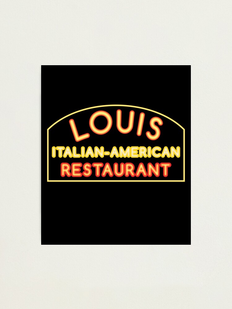 "Louis Restaurant Italian American Bronx NY Godfather " Photographic ...