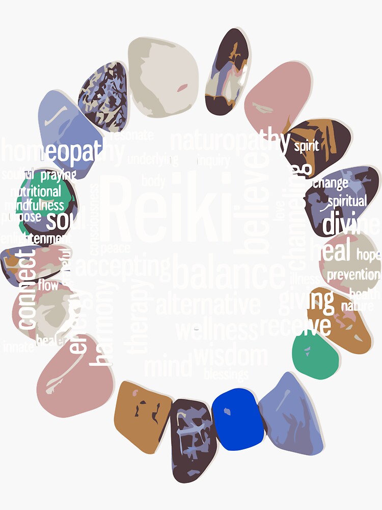 "112203 Reiki Terms Wordcloud Tee Crystal Energy Stone Trending.png ...