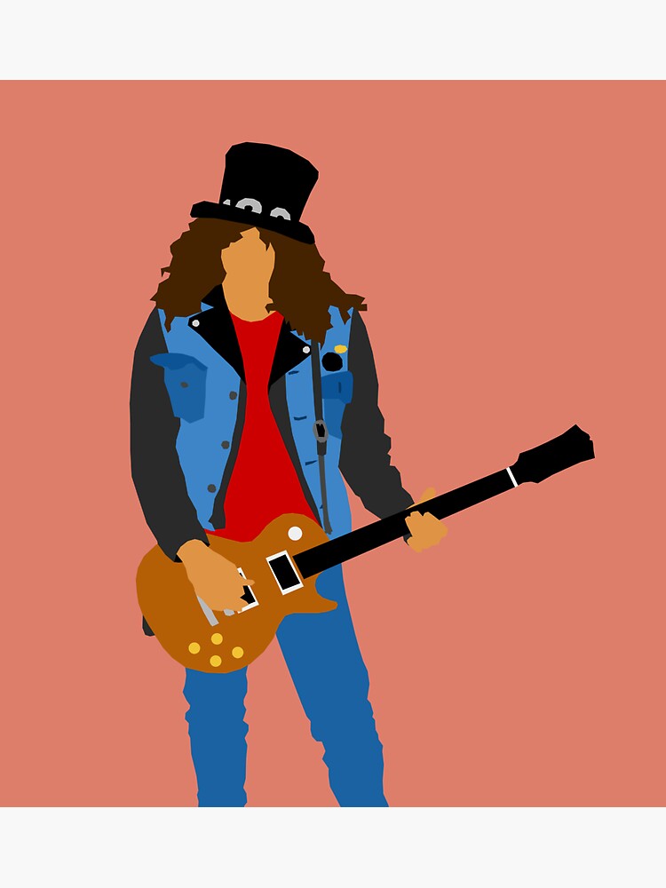 "Slash" Sticker for Sale by GNR-Prints | Redbubble