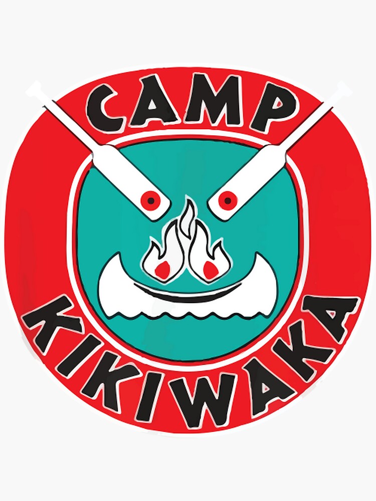 "camp kikiwaka" Sticker for Sale by Andev3452 | Redbubble