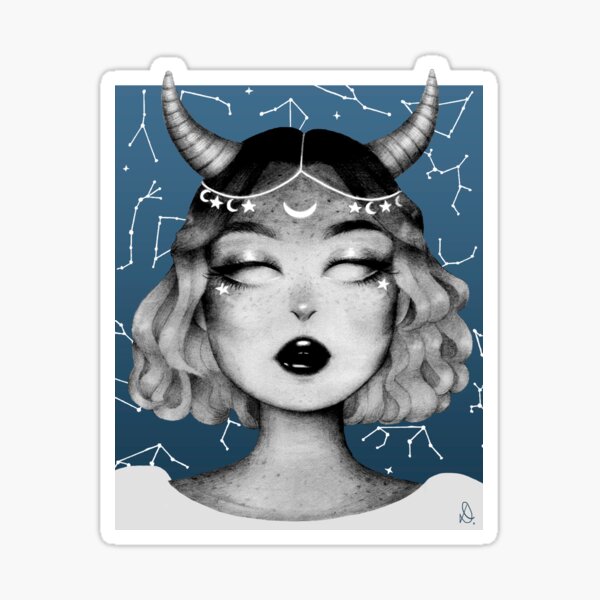 "luna" Sticker for Sale by desenhosdaniela | Redbubble