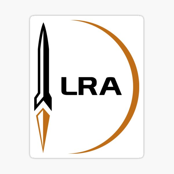 "LRA Logo" Sticker for Sale by schoenerjam | Redbubble