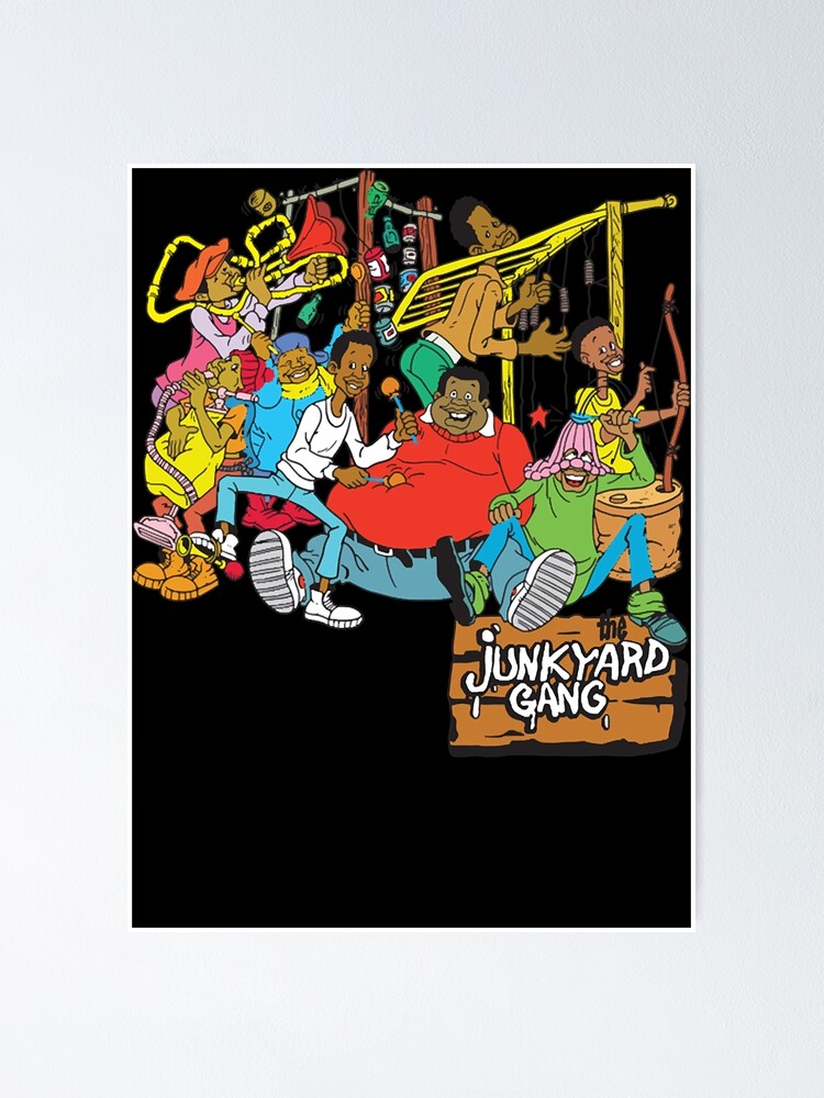 "Fat Albert & The Junkyard Gang " Poster by MoccoPedro | Redbubble
