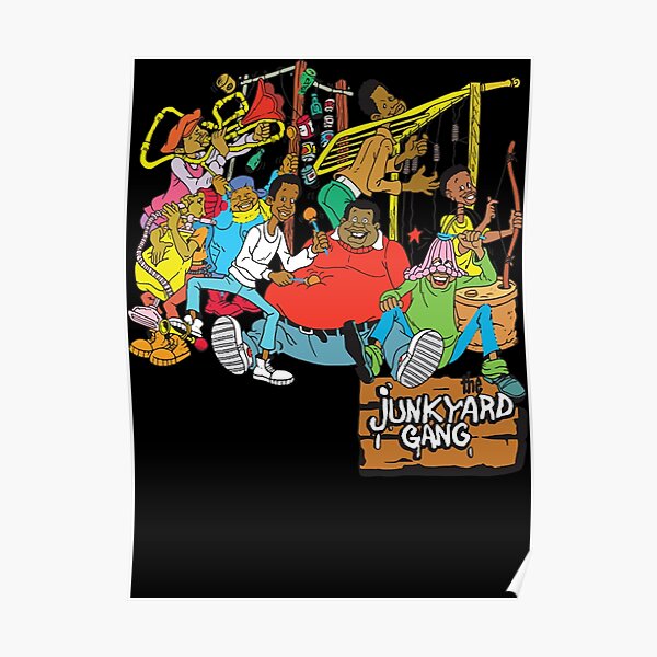 "Fat Albert & The Junkyard Gang " Poster by MoccoPedro | Redbubble
