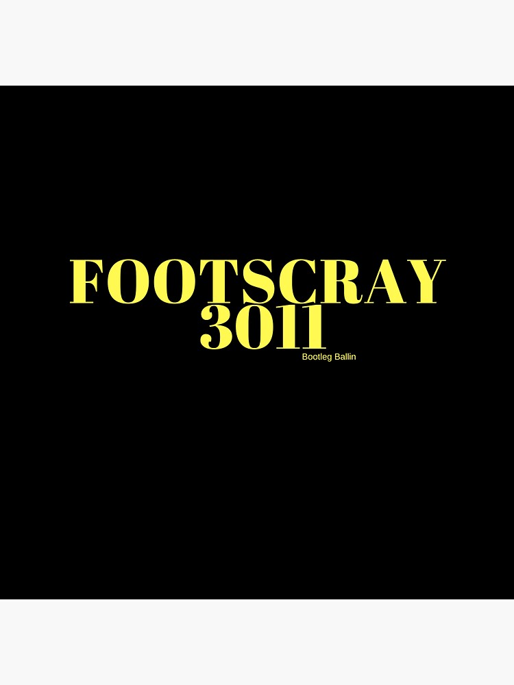 "Footscray" Sticker by BootlegBallin | Redbubble