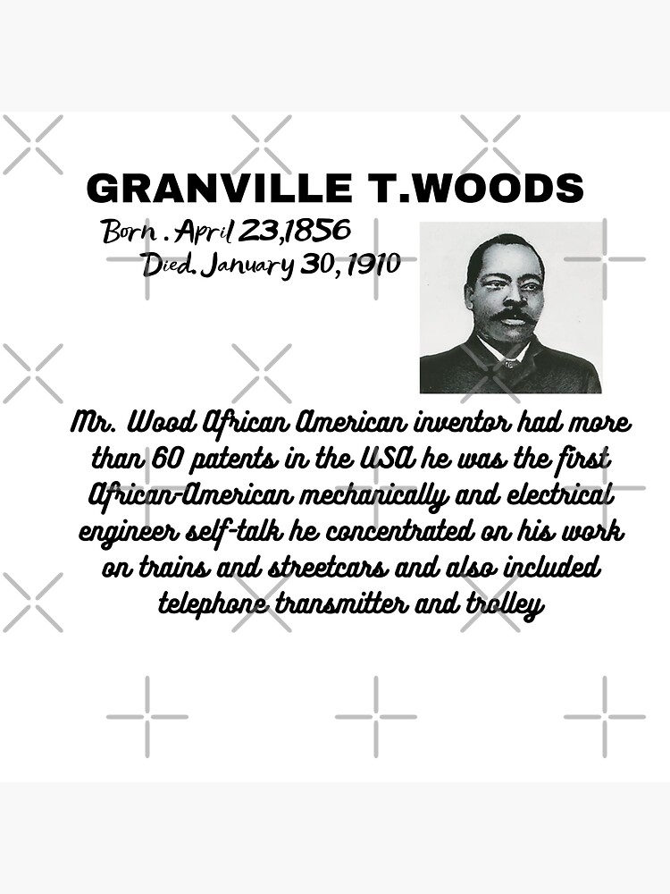 "Granville T Woods" Sticker for Sale by holly890 | Redbubble