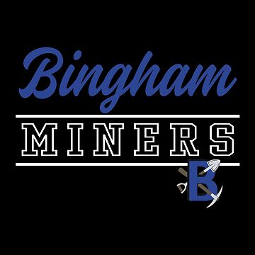 "Bingham High School Miners C4" Sticker for Sale by turkeybreeds ...