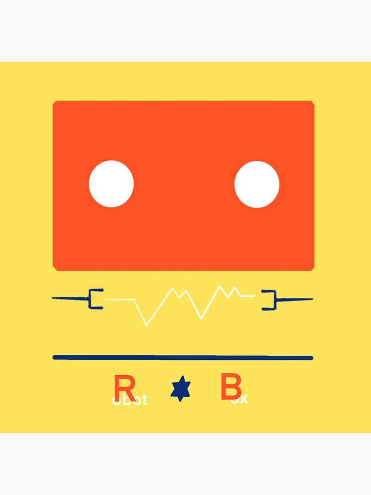 "Robot Box" Sticker by TheRobotBox | Redbubble