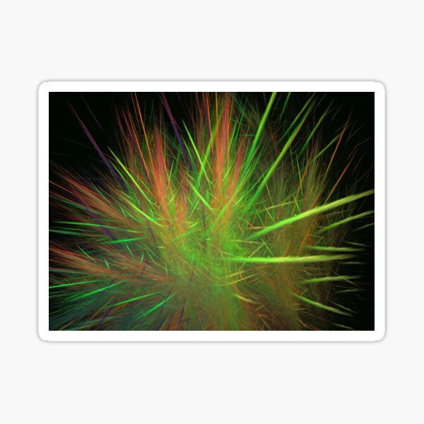 "Grass Spikes" Sticker for Sale by KimSyOk | Redbubble