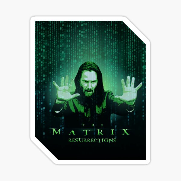 "Matrix key card" Sticker for Sale by mjamesno | Redbubble