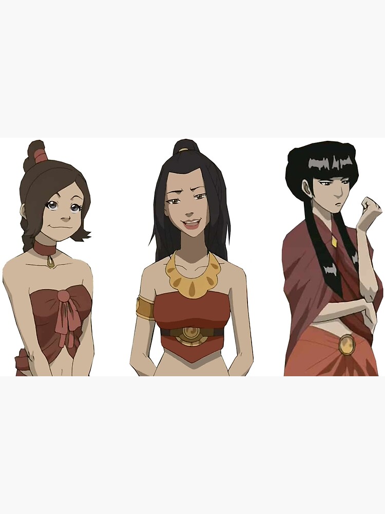 "Azula, Mai, and Ty Lee (Avatar: The Last Airbender)" Poster for Sale ...