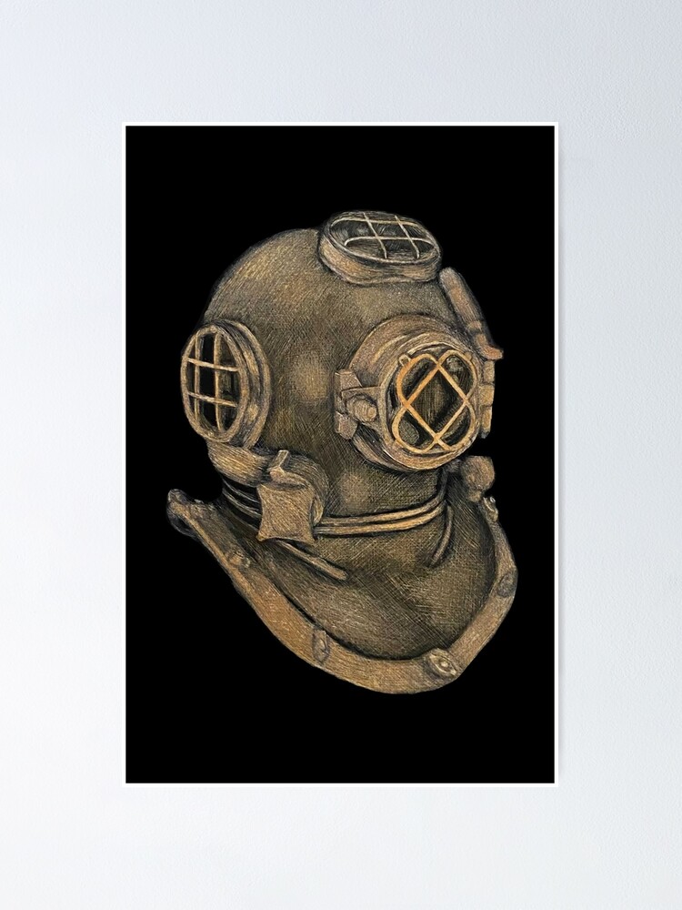 "Deep Sea Diver" Poster for Sale by adubicki | Redbubble