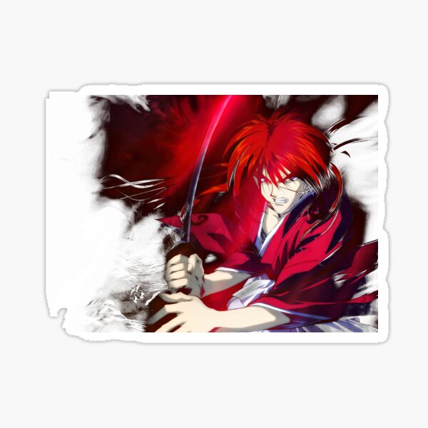 "battousai" Sticker for Sale by reyescairo | Redbubble