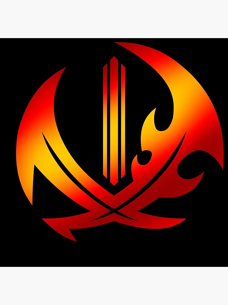 "Kamen Rider Saber: Saber Emblem" Art Print for Sale by Malunistorm ...