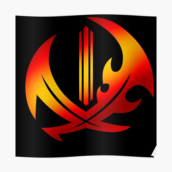 "Kamen Rider Saber: Saber Emblem" Poster for Sale by Malunistorm ...