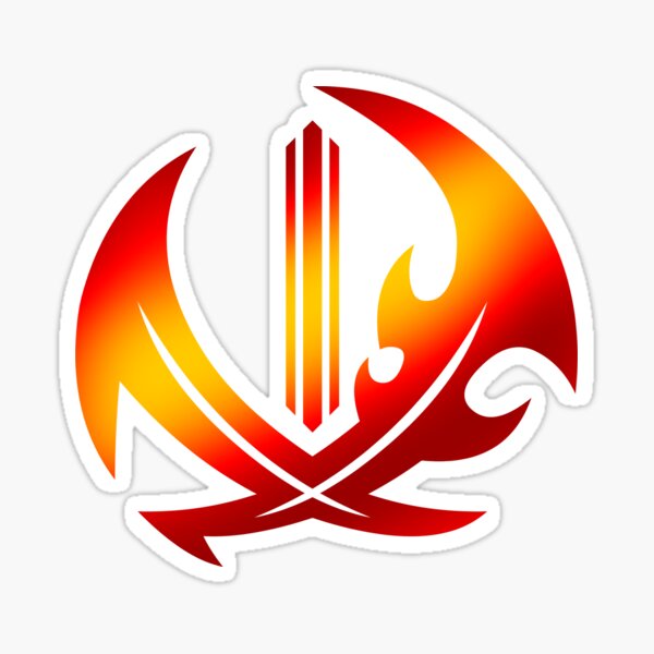 "Kamen Rider Saber: Saber Emblem" Sticker for Sale by Malunistorm ...