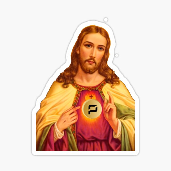 "Pirate Jesus" Sticker by Pirate23 | Redbubble