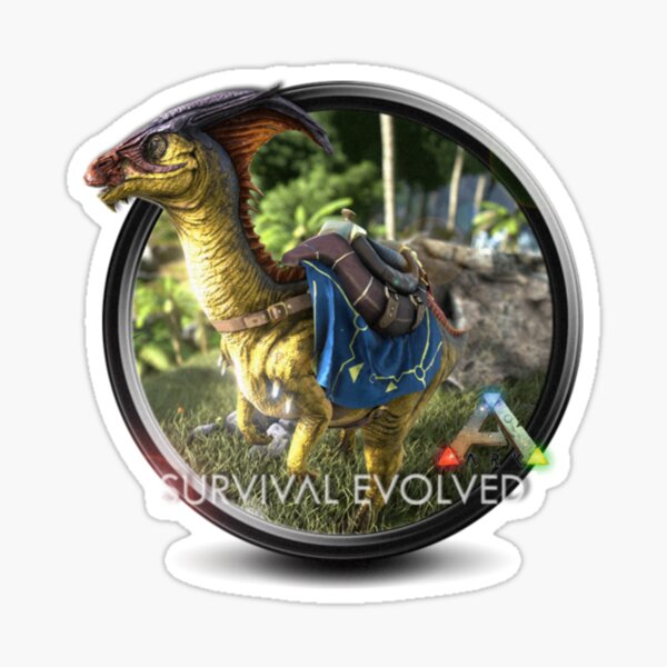 "ark survival evolved" Sticker for Sale by daymelissat | Redbubble