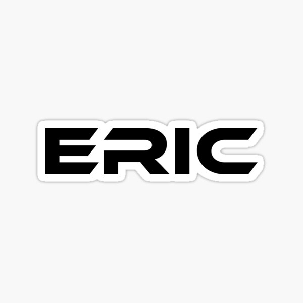 "Eric" Sticker for Sale by carriepotter | Redbubble