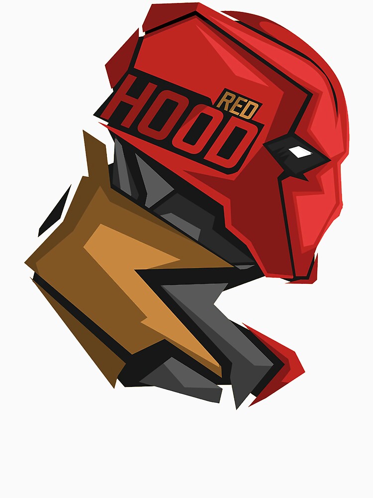 "Red Hood illustration" T-shirt for Sale by hoegerner | Redbubble | red ...