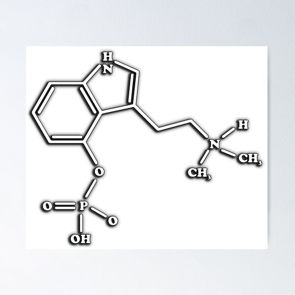 "Psilocybin" Poster by Orinocco | Redbubble
