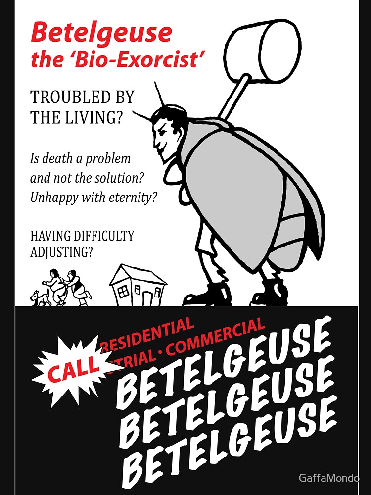 "Betelgeuse - the Bio Exorcist" Pullover Hoodie for Sale by GaffaMondo ...