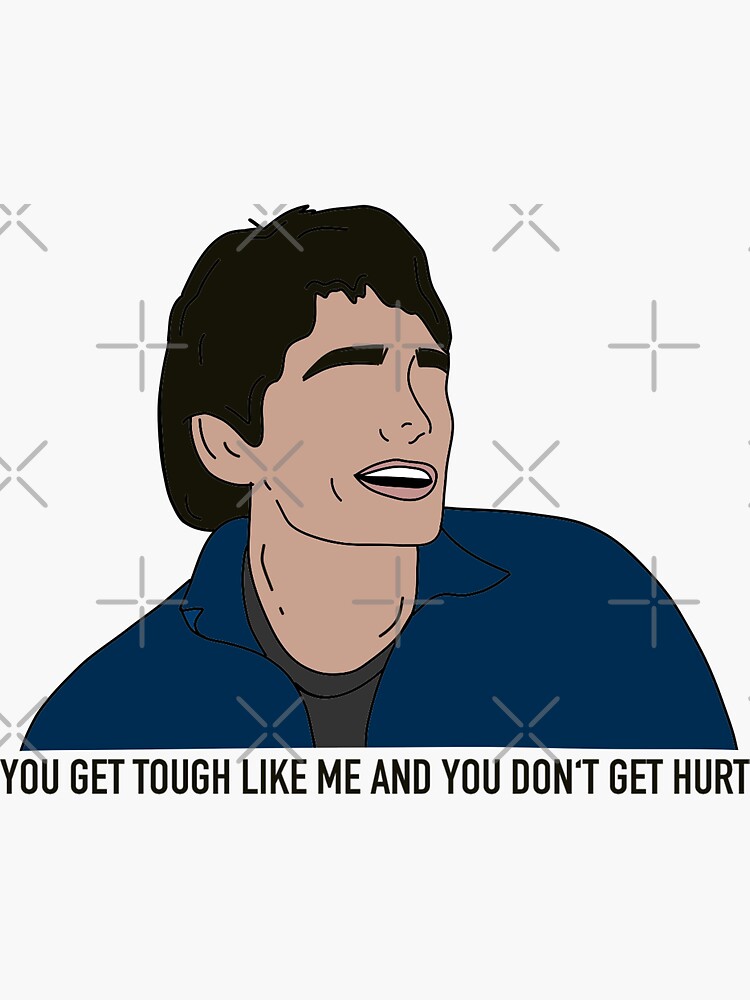 "Dallas Winston - The Outsiders" Sticker by L-Designz | Redbubble