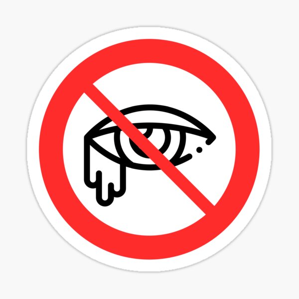 "Employees Must Stop Crying" Sticker for Sale by PeculiarPerson | Redbubble