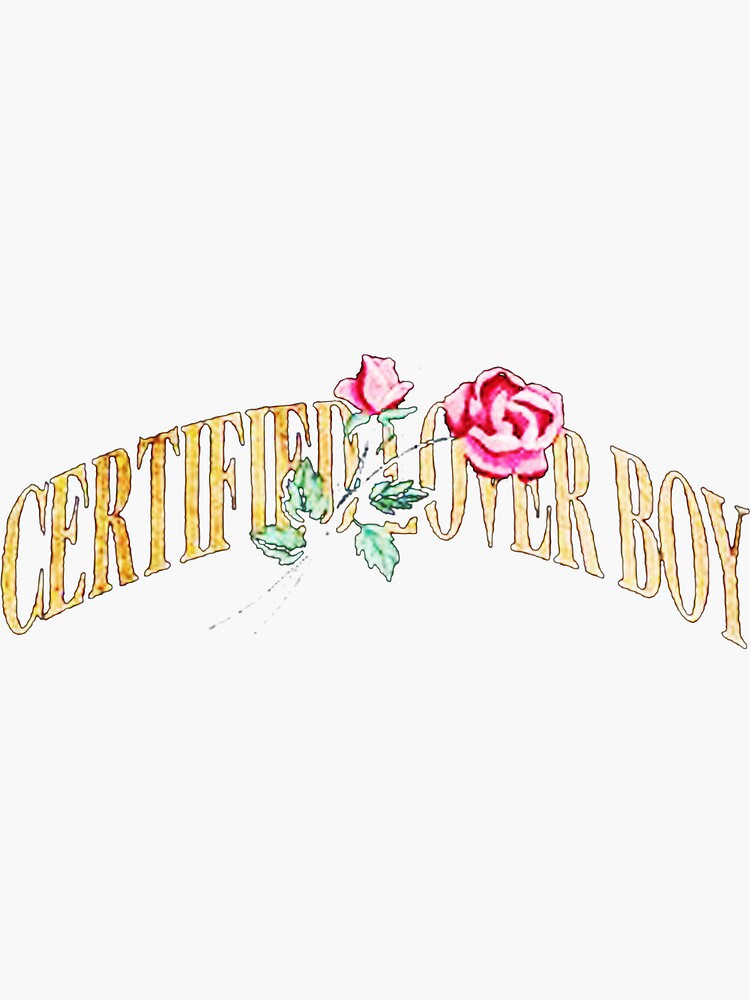 "Certified Lover Boy" Sticker for Sale by anggapratama | Redbubble