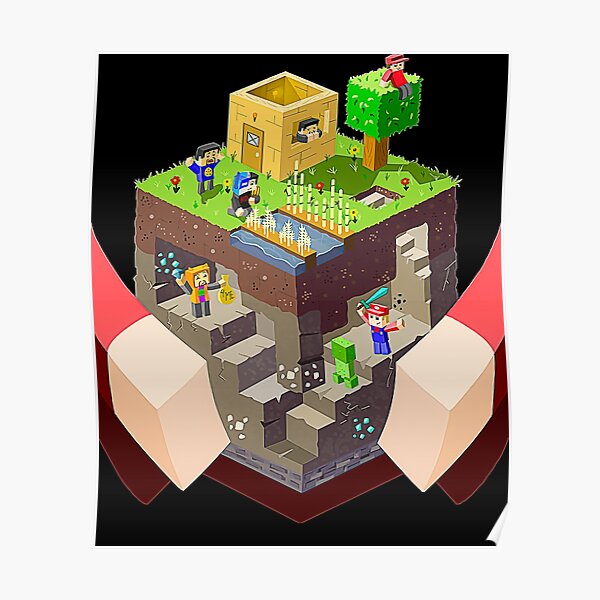 "Minecraft" Poster by Minecraft125 | Redbubble