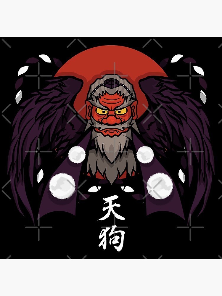 "Tengu" Poster for Sale by Crystarowz | Redbubble