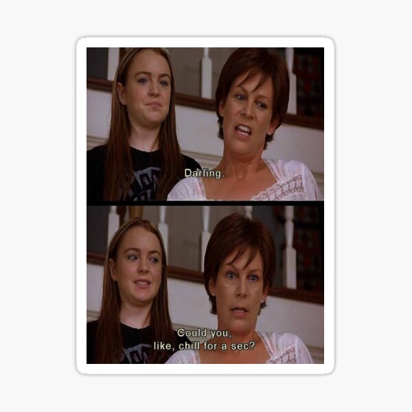 "Women Men Freaky Friday Gift For Movie Fans" Sticker for Sale by ...