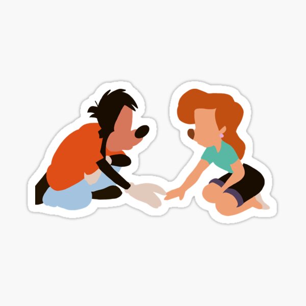"Stop Wasting Time And Start A Goofy Movie" Sticker for Sale by ...