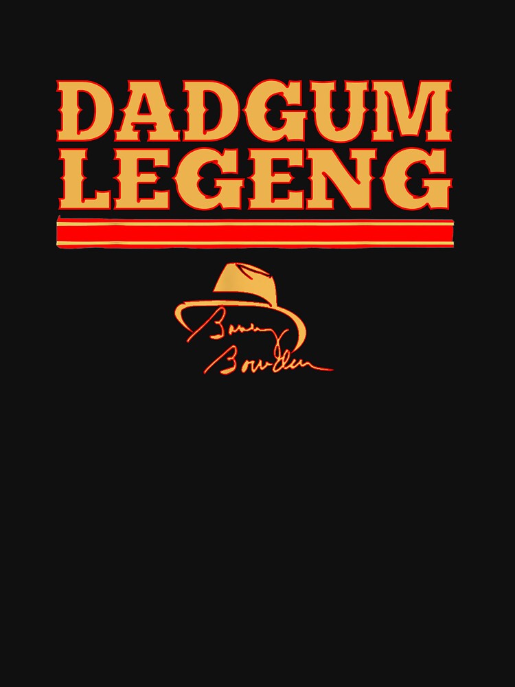 "Bobby Bowden Dadgum Legend Florida Vintage Football Coach" T-shirt by ...