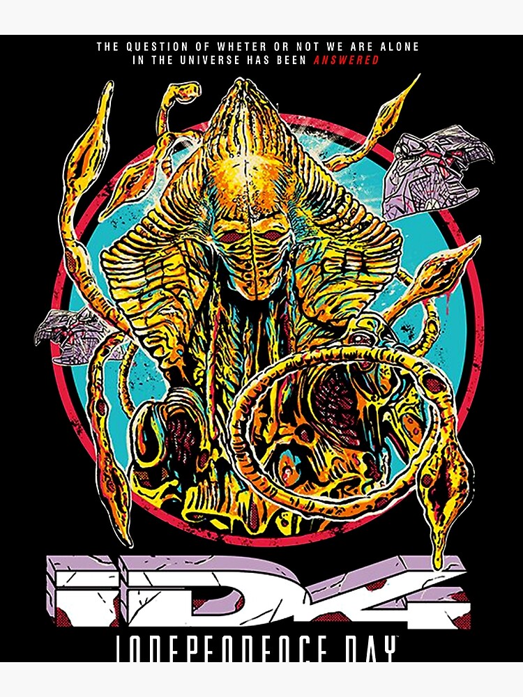 "id4 90s sci fi " Poster for Sale by VailPMorin | Redbubble