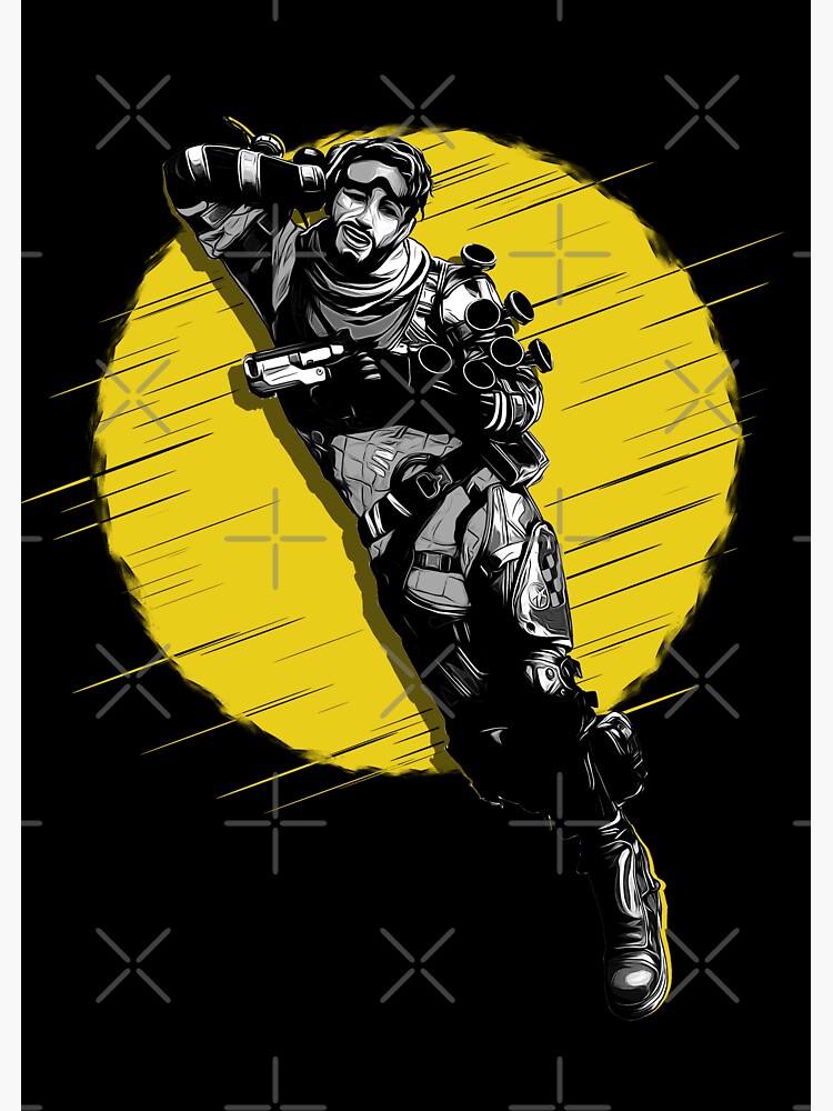 "Apex Legends - Mirage" Sticker for Sale by MyAsianArt | Redbubble