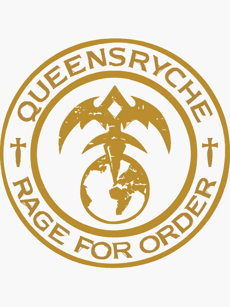"Queensryche " Sticker for Sale by JamesMurra | Redbubble
