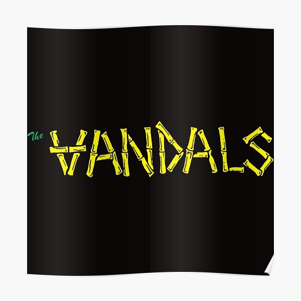 "The Vandals - Logo " Poster for Sale by JamesMurra | Redbubble