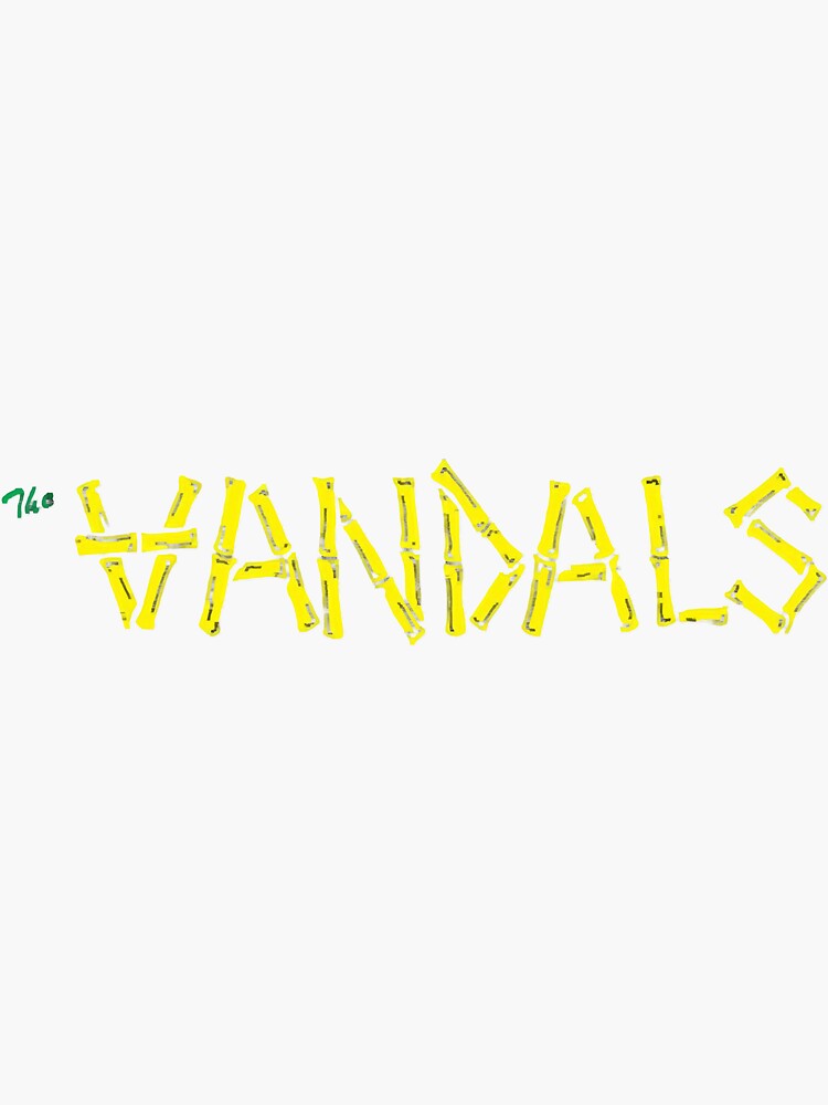 "The Vandals - Logo " Sticker for Sale by JamesMurra | Redbubble