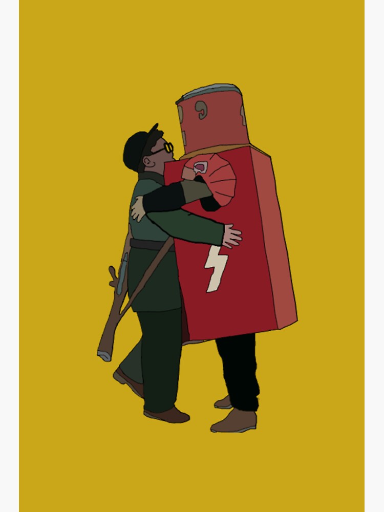 "Jojo Rabbit - Jojo And Yorki Sticker" Sticker for Sale by lattpag ...