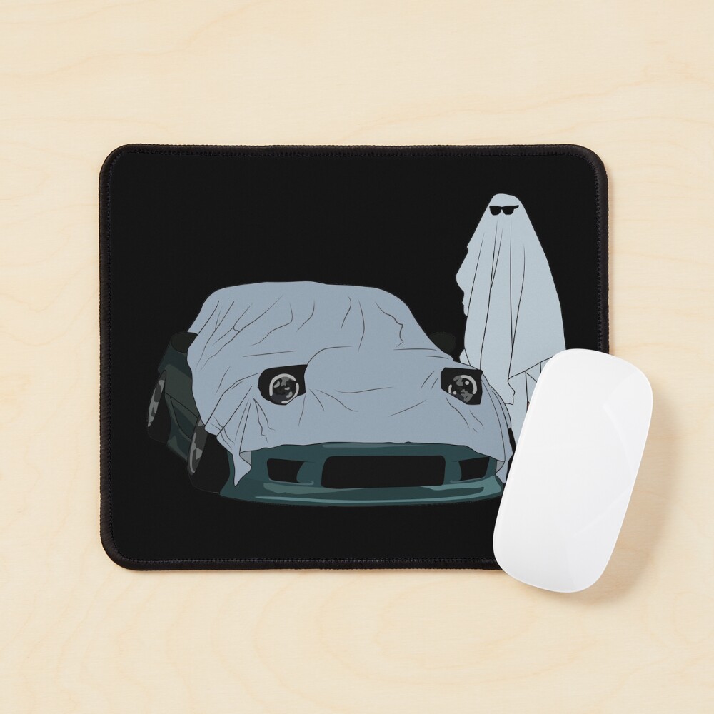 "Cute Halloween Ghost Miata" Sticker for Sale by jasonHBB | Redbubble
