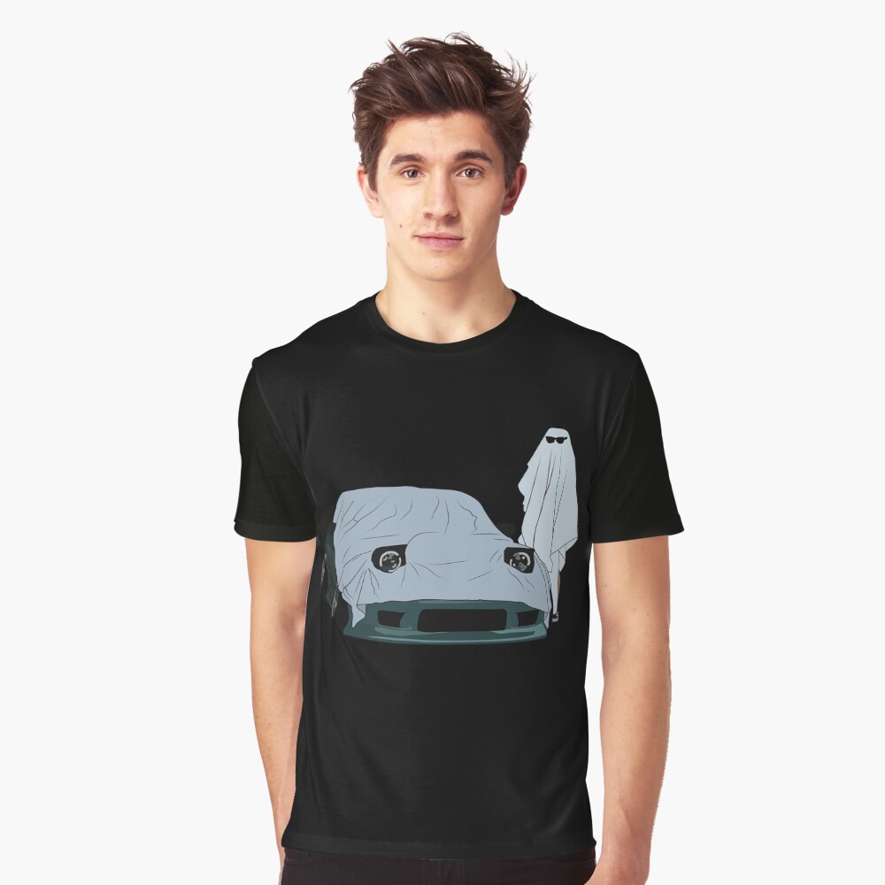 "Cute Halloween Ghost Miata" Sticker for Sale by jasonHBB | Redbubble